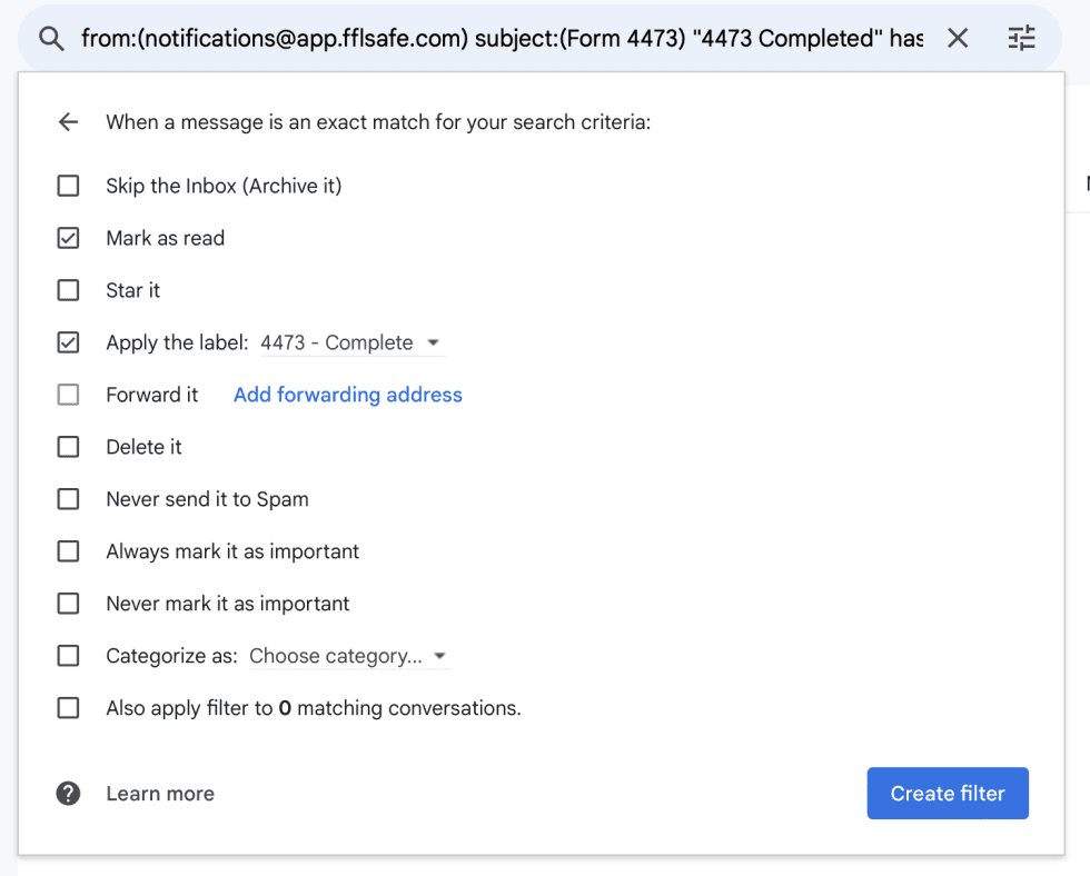How to Use the e4473 - FFL Safe